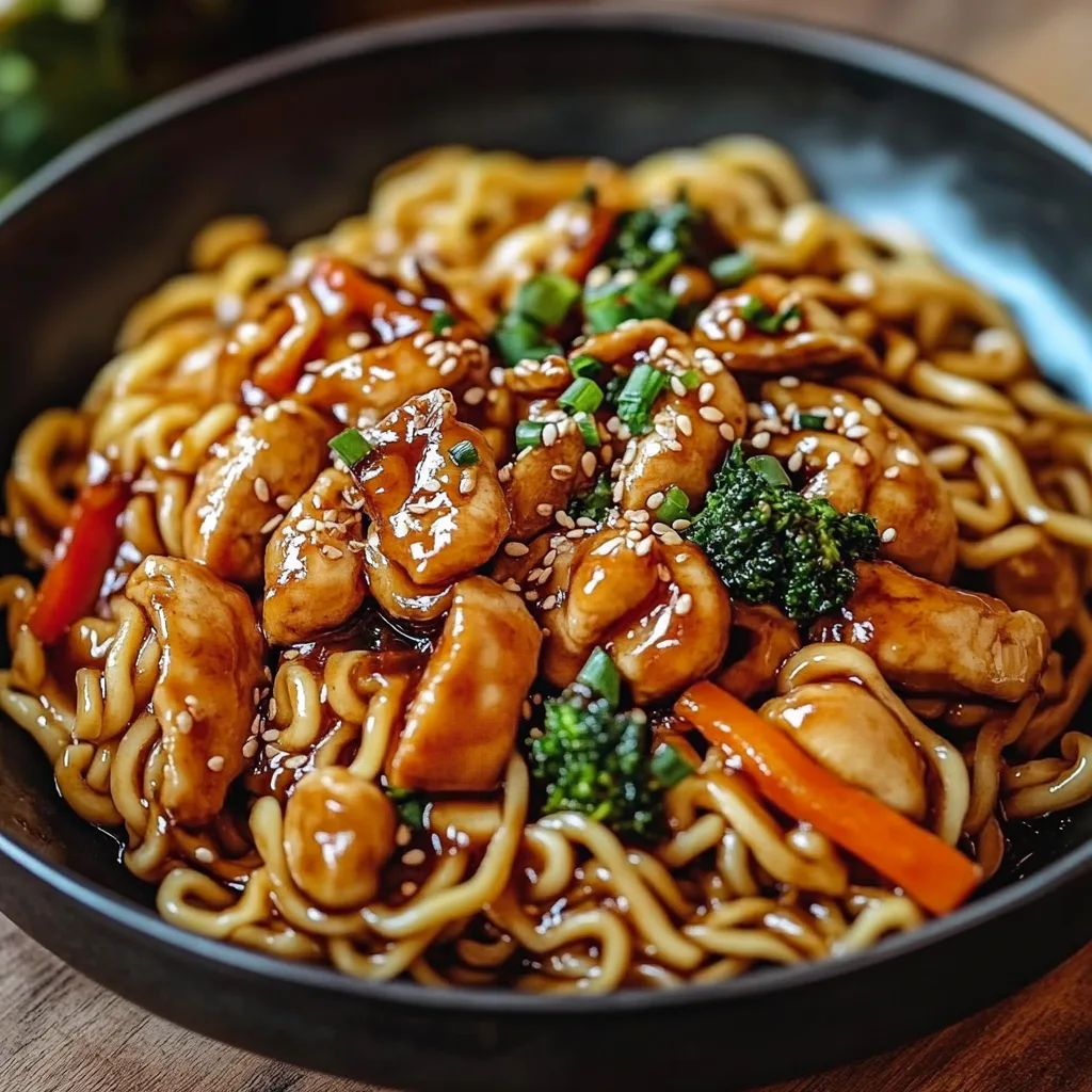 Noodles Teriyaki di Pollo: Una Ricetta Incredibile e Definitiva per ...